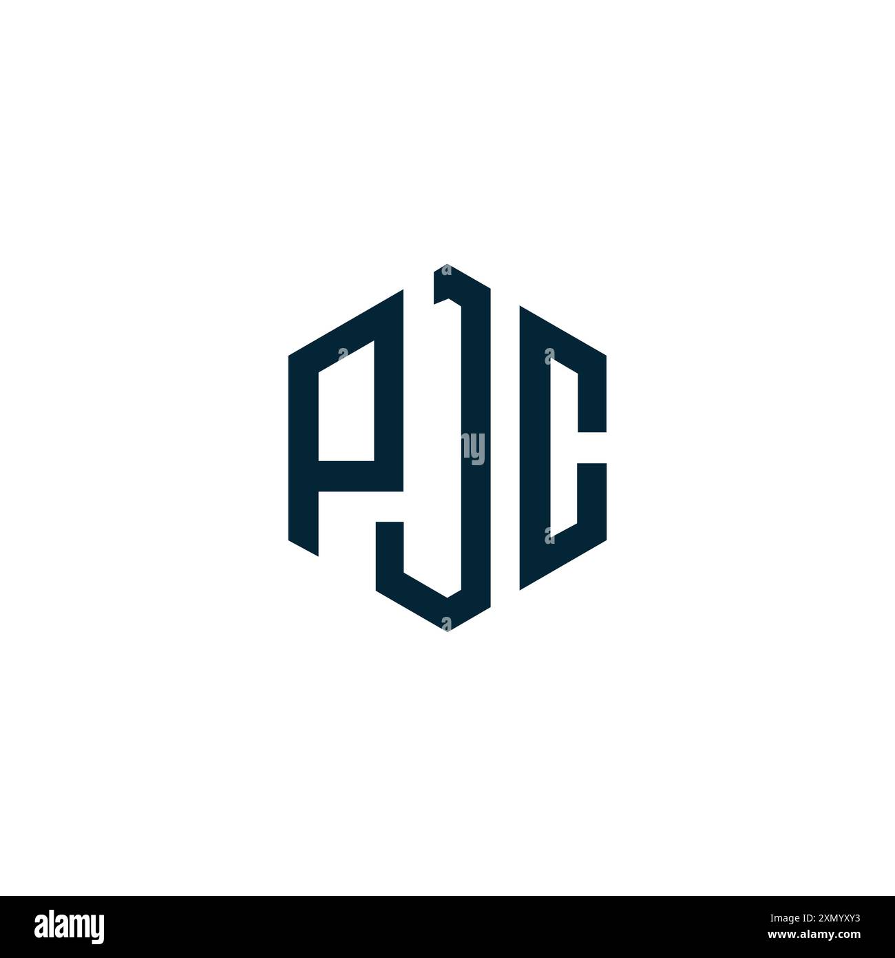PJC logo. P J C design. White PJC letter. PJC, P J C letter logo design ...