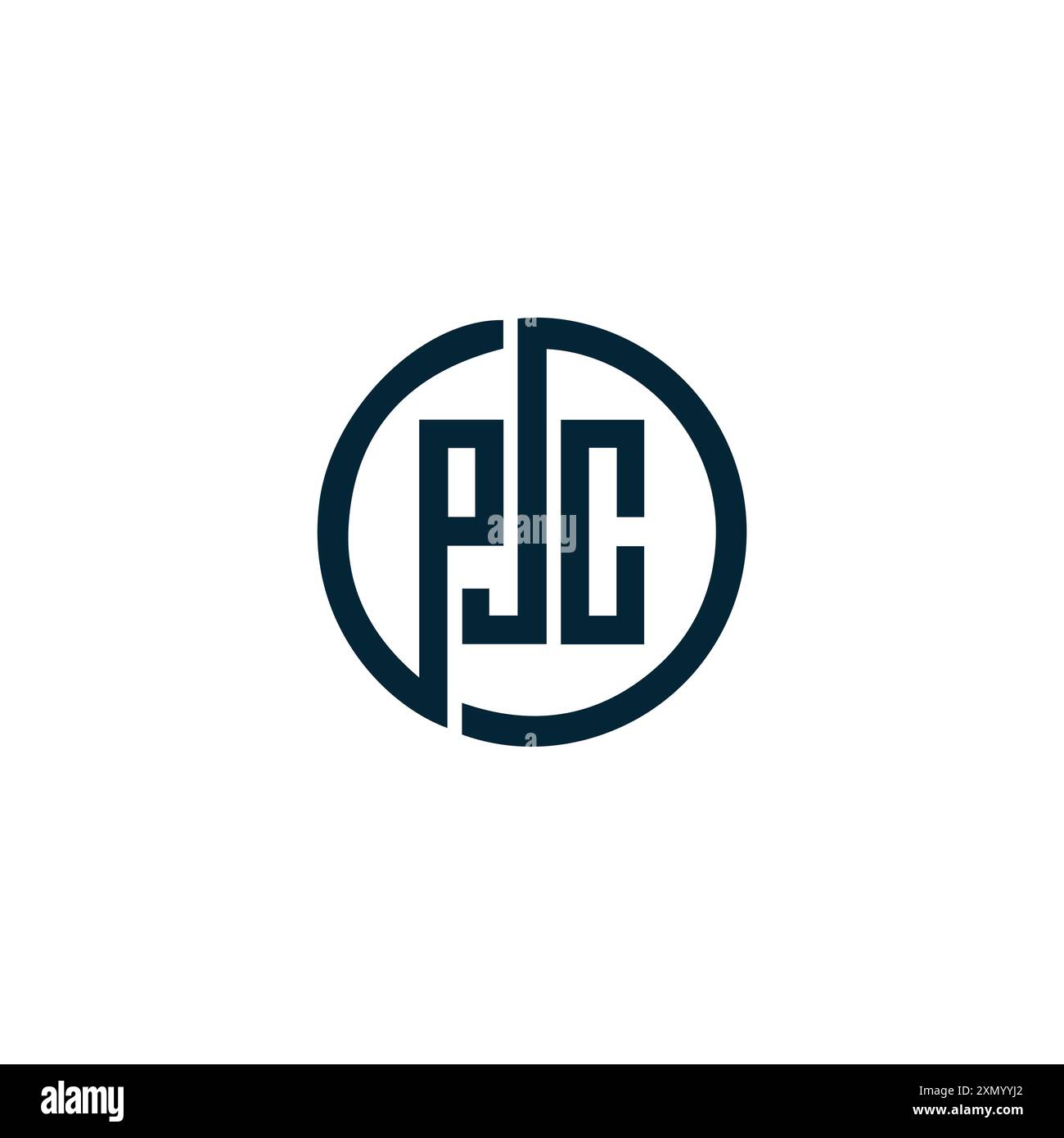 PJC logo. P J C design. White PJC letter. PJC, P J C letter logo design ...