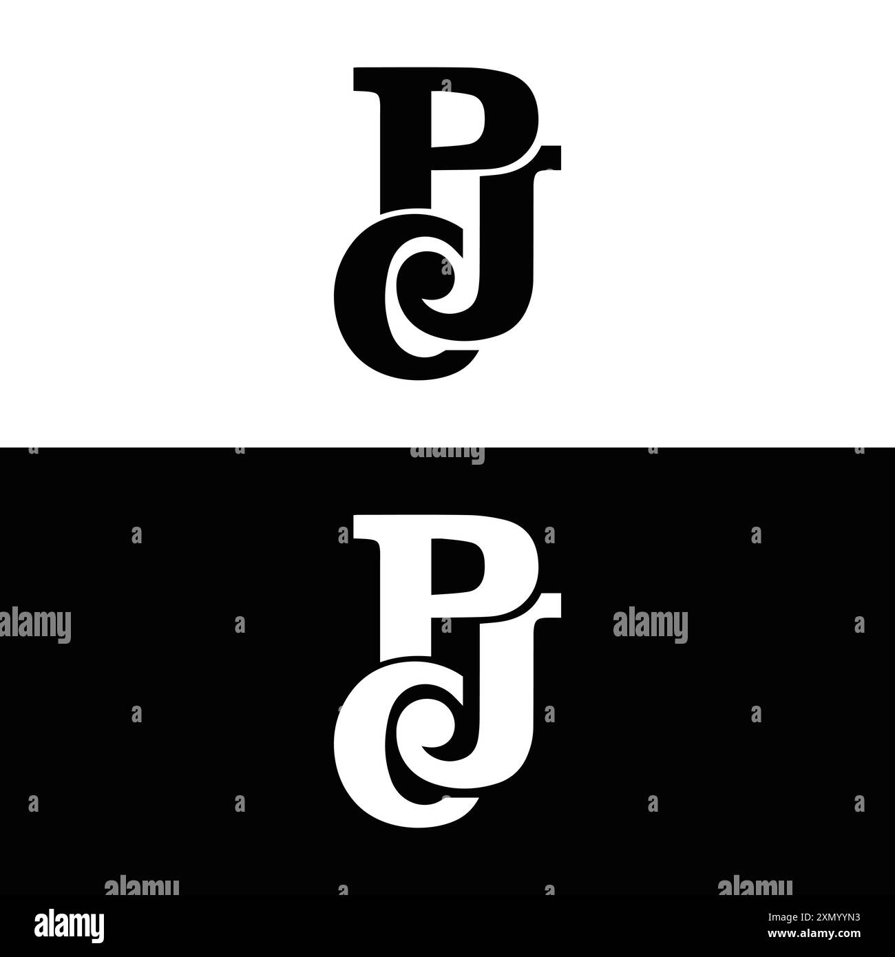 PJC logo. P J C design. White PJC letter. PJC, P J C letter logo design ...