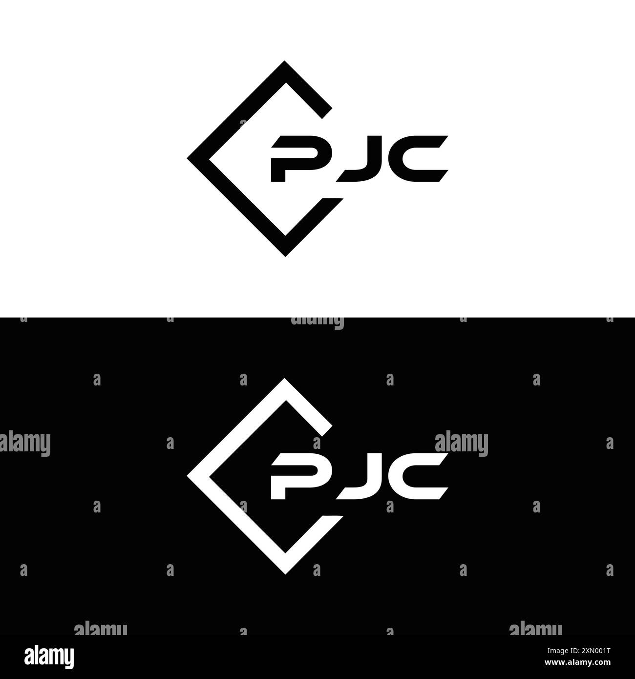 PJC logo. P J C design. White PJC letter. PJC, P J C letter logo design ...
