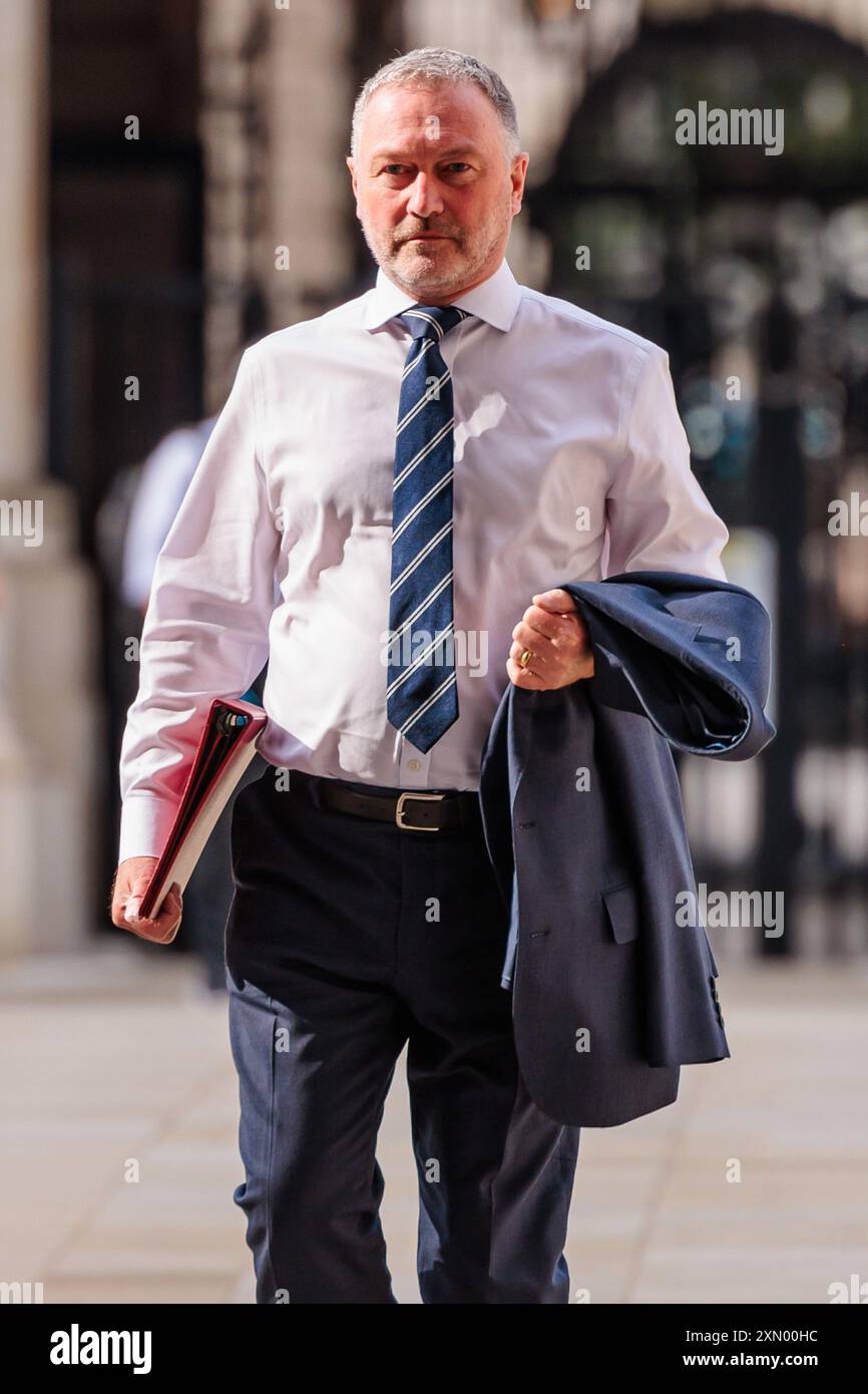Downing Street, London, UK. 30th July 2024. Steve Reed OBE, Secretary ...