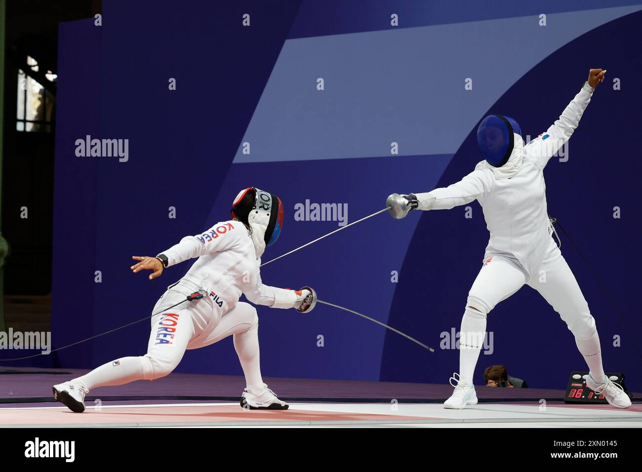 Fencing Women's Épée Team, during the Olympic Games Paris 2024 on 30 ...