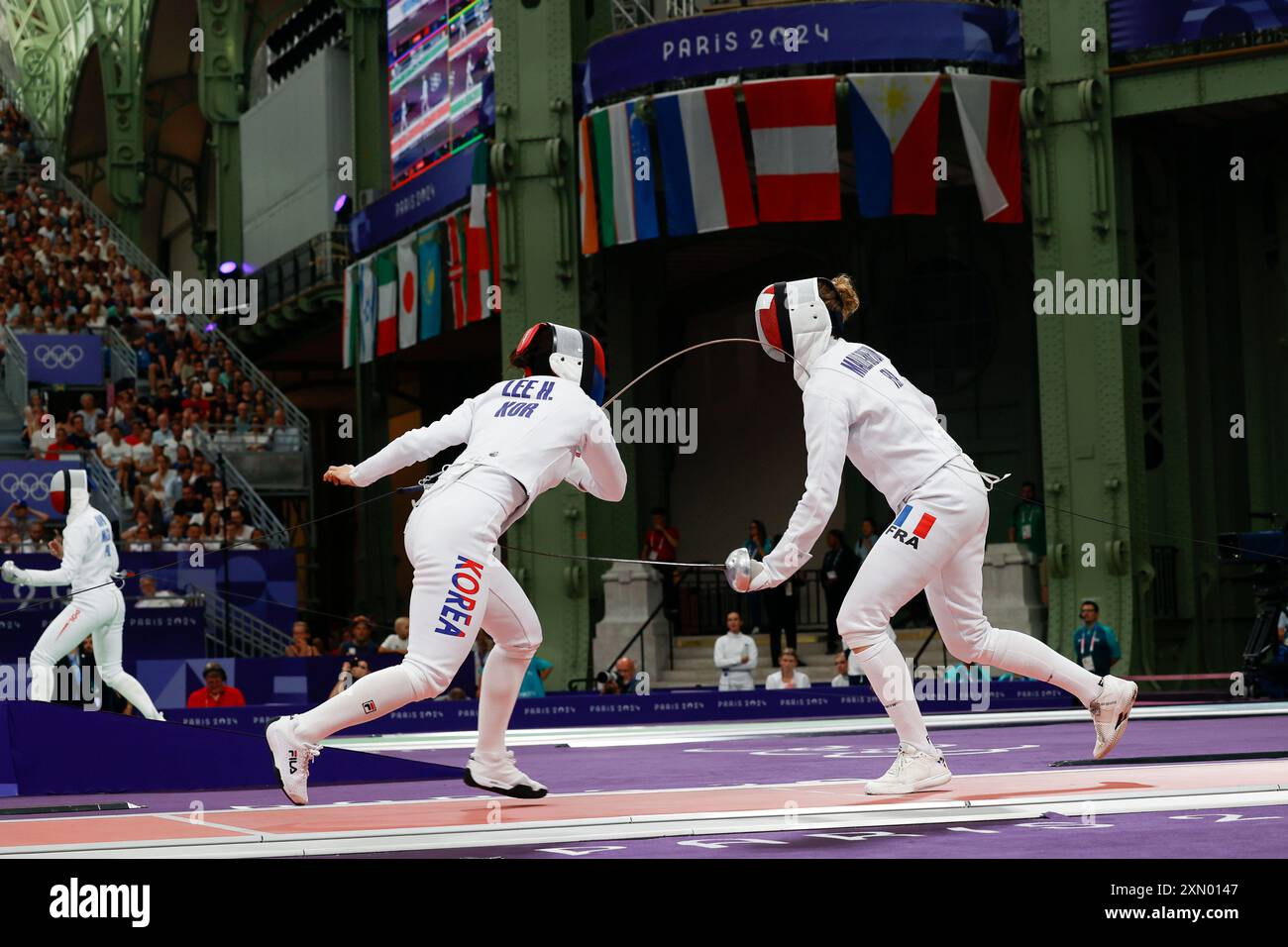 MALLO-BRETON Auriane of France LEE Hyena of Republic of KoreaFencing ...