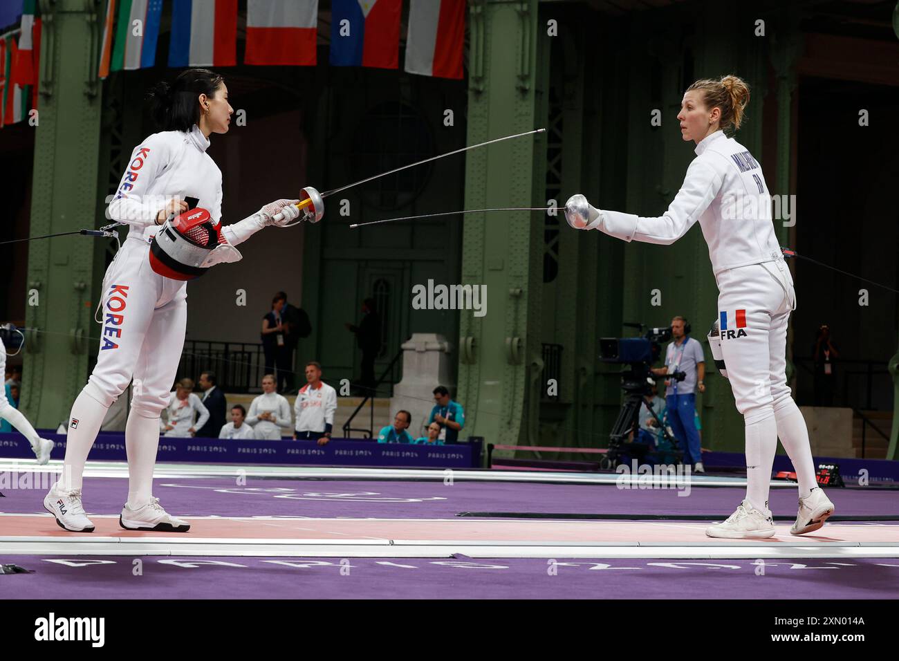 MALLO-BRETON Auriane of FranceFencing Women's Épée Team, during the ...