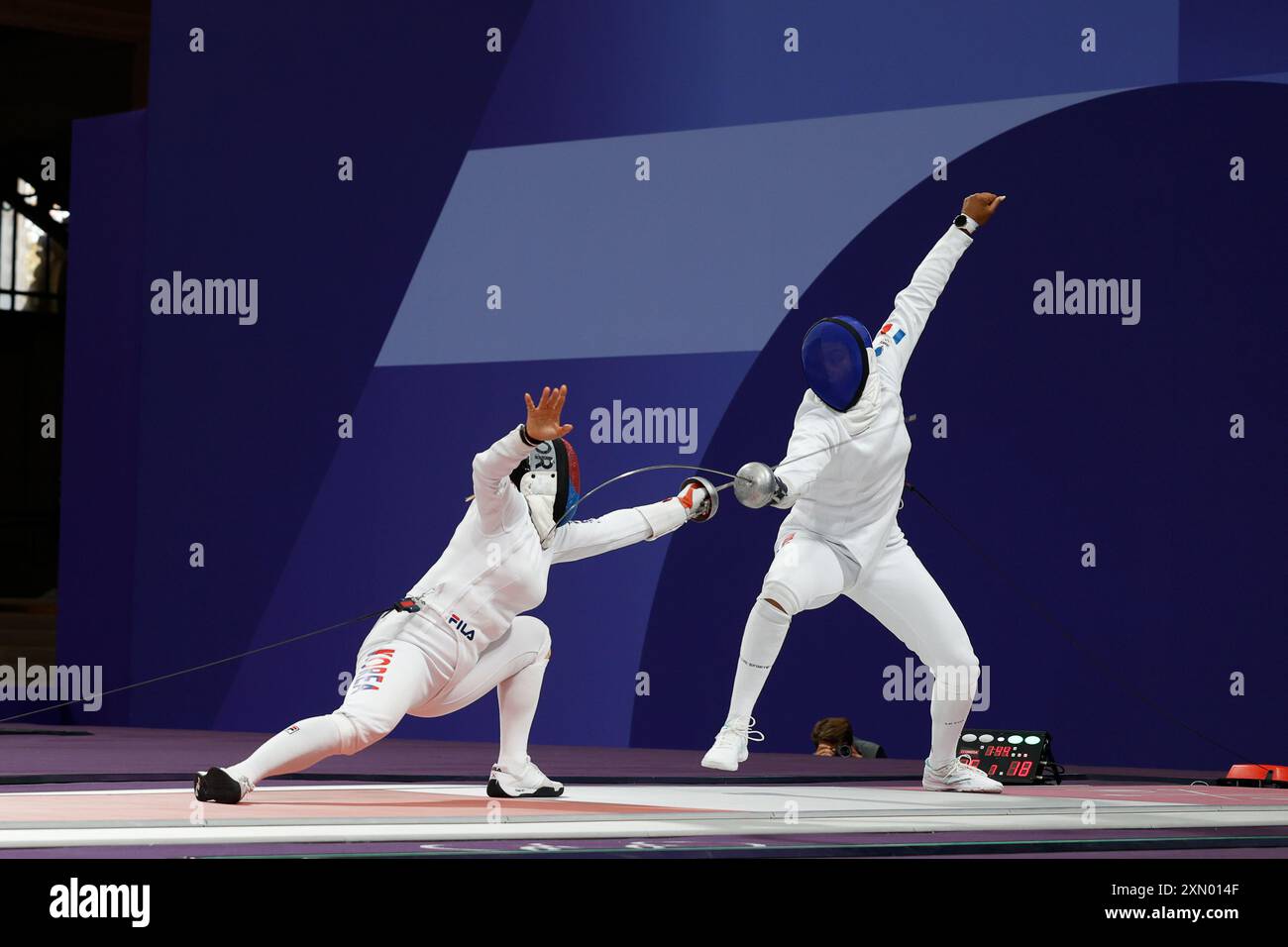 Fencing Women's Épée Team, during the Olympic Games Paris 2024 on 30 ...