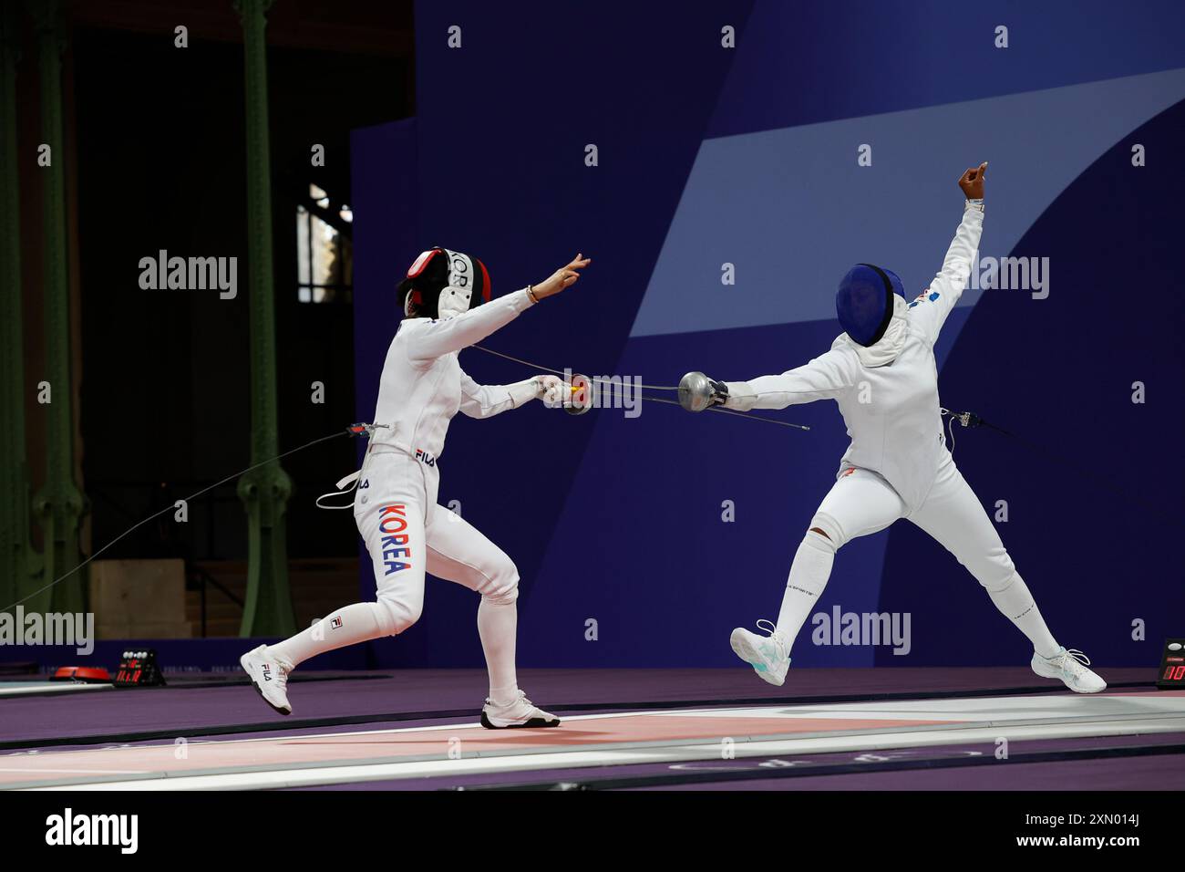VITALIS Coraline of France Fencing Women's Épée Team, during the ...