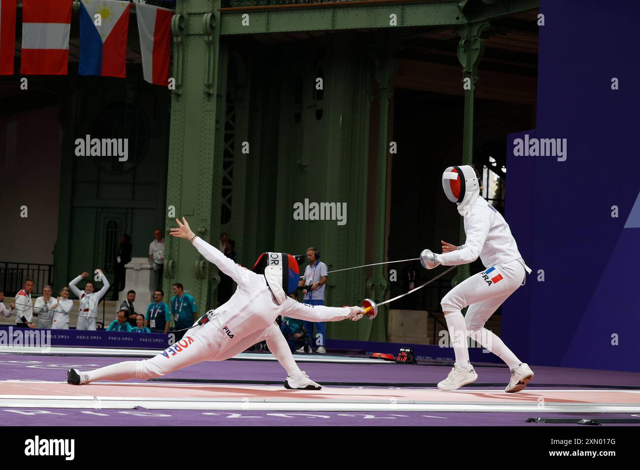 MALLO-BRETON Auriane of FranceFencing Women's Épée Team, during the ...