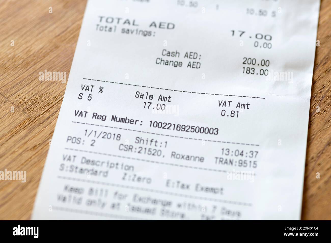Vat uae shopping hi-res stock photography and images - Alamy