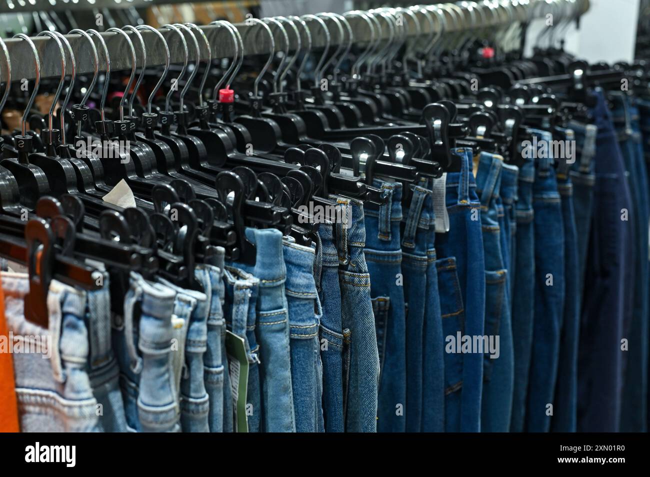 Denim selection hi-res stock photography and images - Alamy