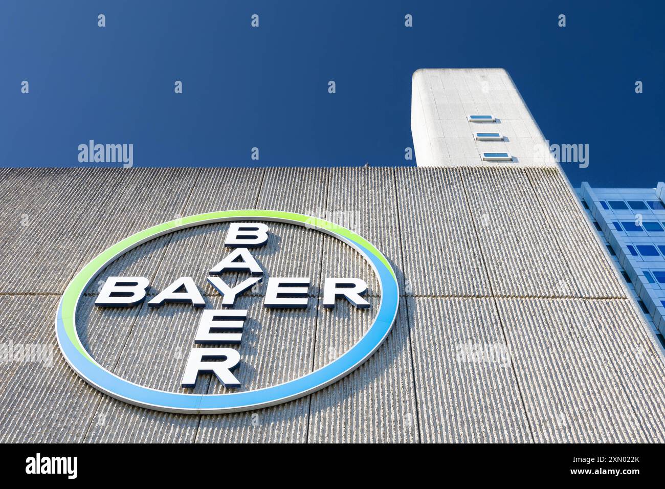 BAYER, Bayer Schering Gebäude, am 30.07.2024 in Berlin, Wedding ...