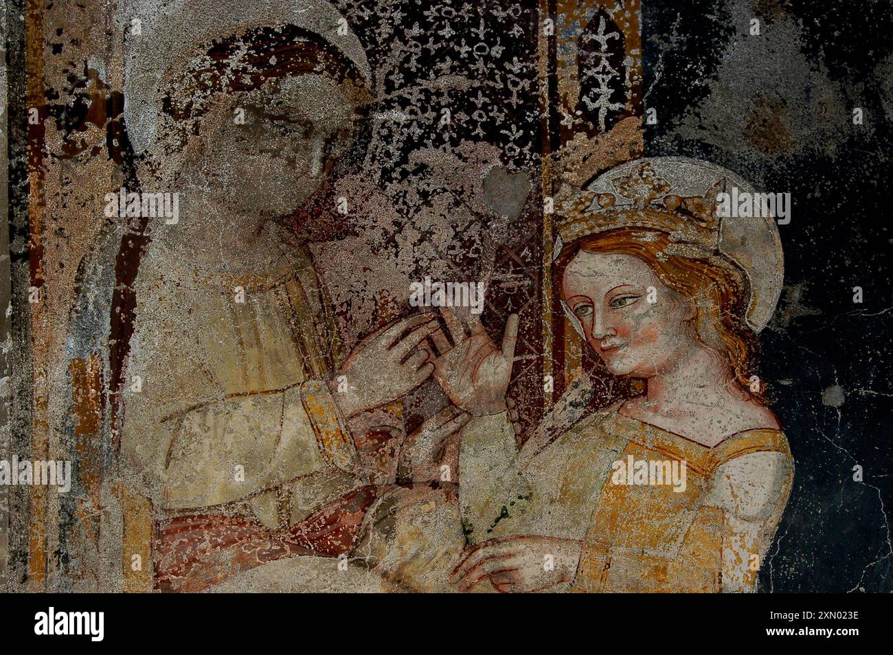 Late 1200s ad fresco hi-res stock photography and images - Alamy