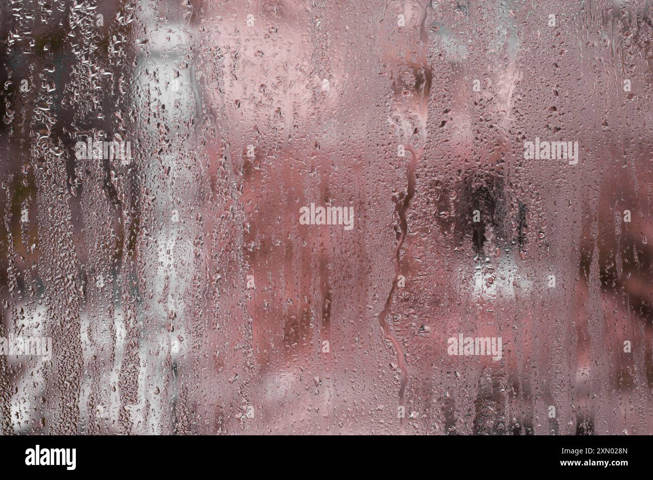 wet glass. water drops on the window Stock Photo - Alamy