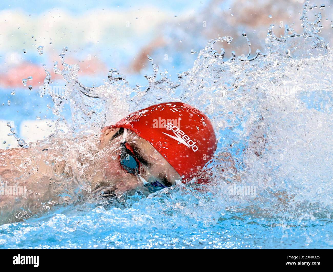 Paris, France. 30th July, 2024. Adell Sabovic of Kosovo competes during ...