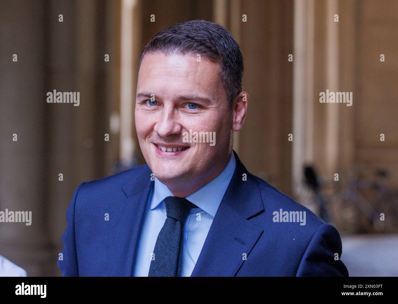 London, UK. 30th July, 2024. Wes Streeting, Health Secretary, at ...