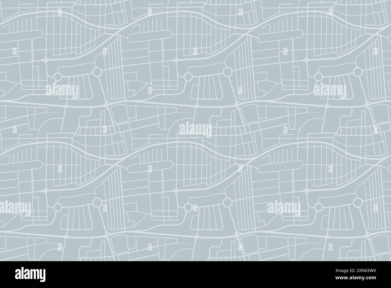 Seamless city map pattern. Urban planning - road plan of European city ...