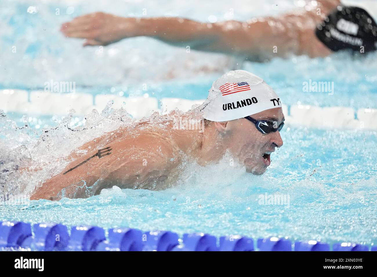 Paris, France. 30th July, 2024. Luca Urlando of the USA, in action at ...