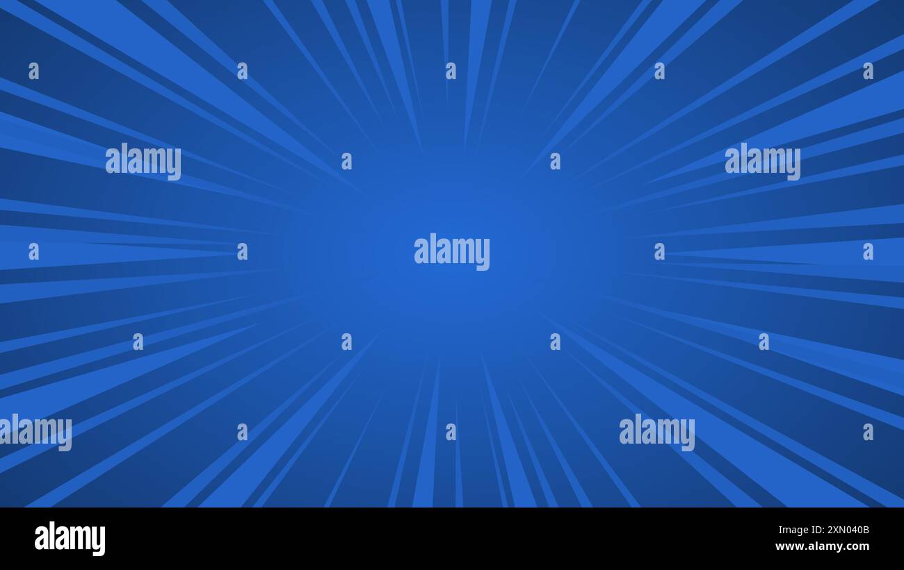 Dynamic burst blue background. Exploding sunburst vector background. 16 ...