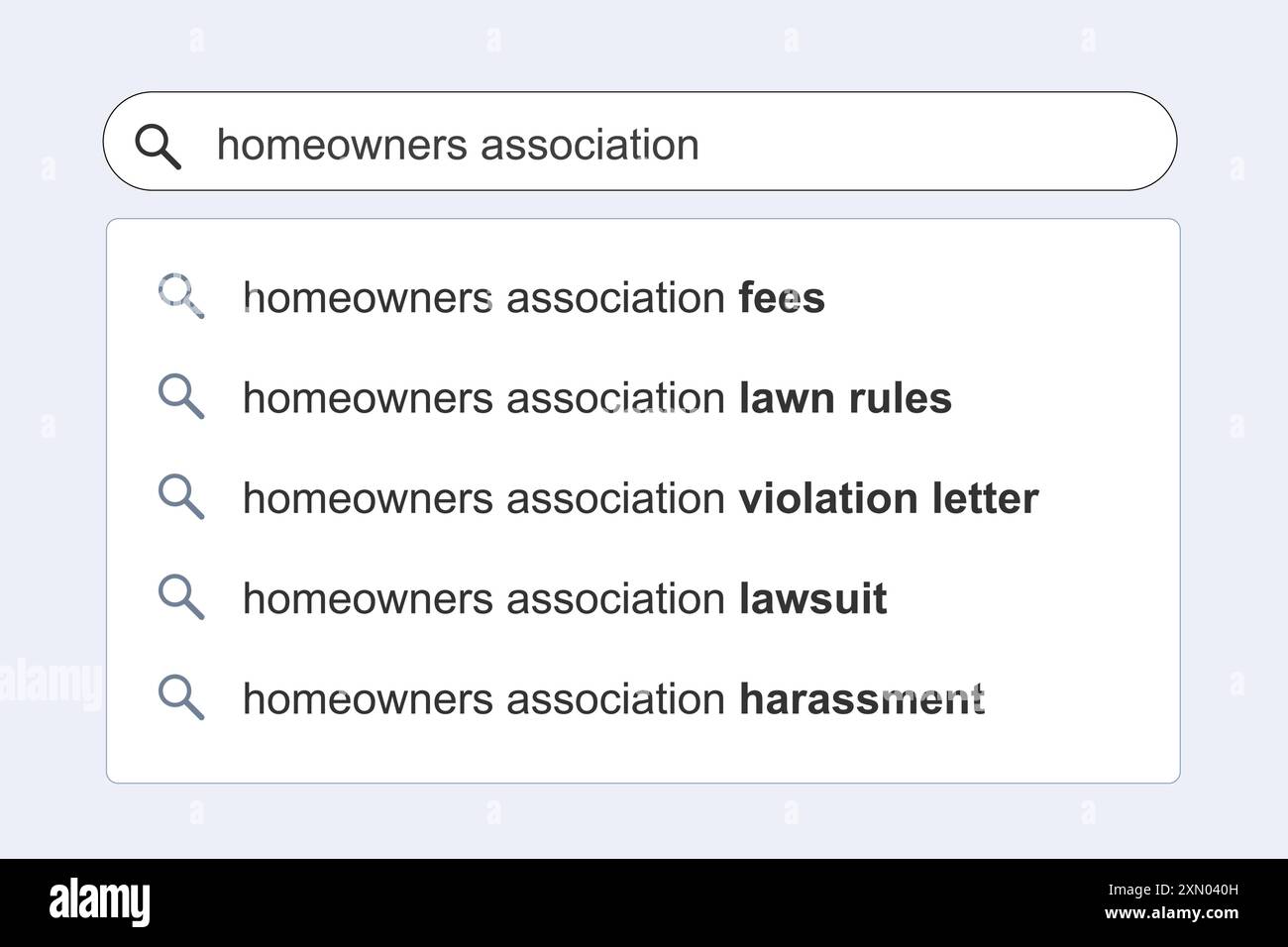 Hoa homeowner association house Stock Vector Images - Alamy