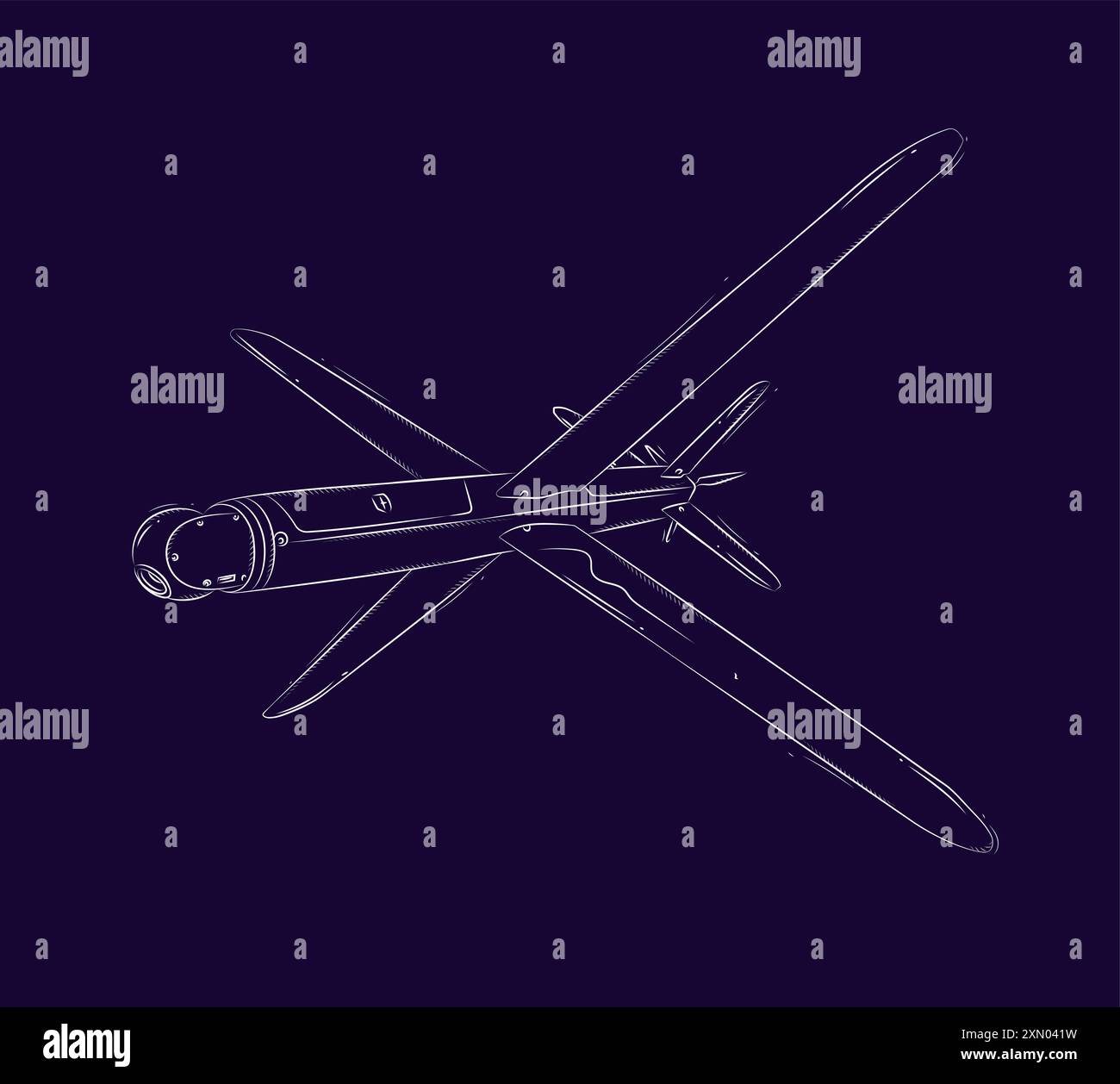 Fast flight on fpv drone Stock Vector Images - Alamy