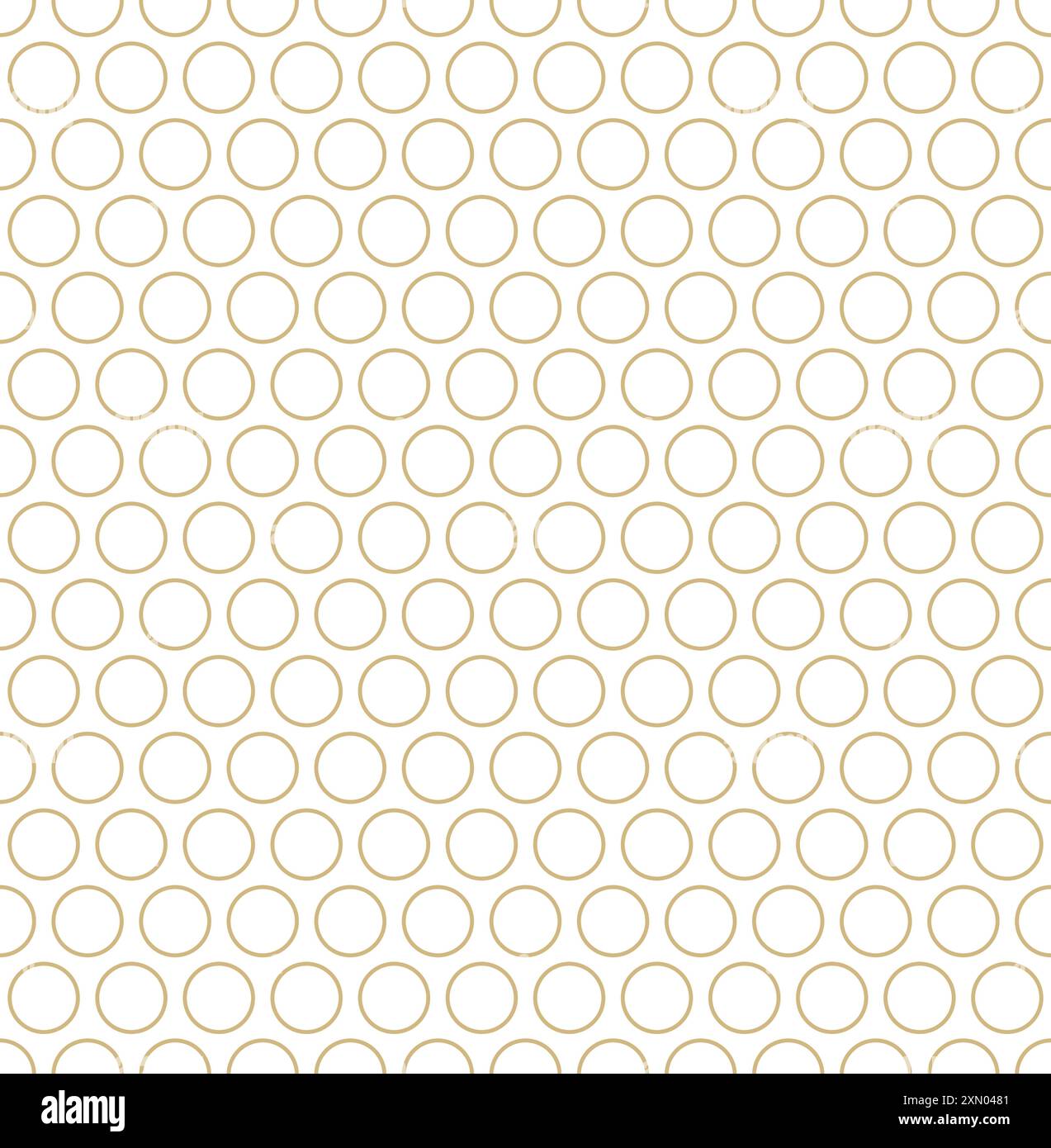 Vector circles graphics. Seamless vector line art ring pattern with ...