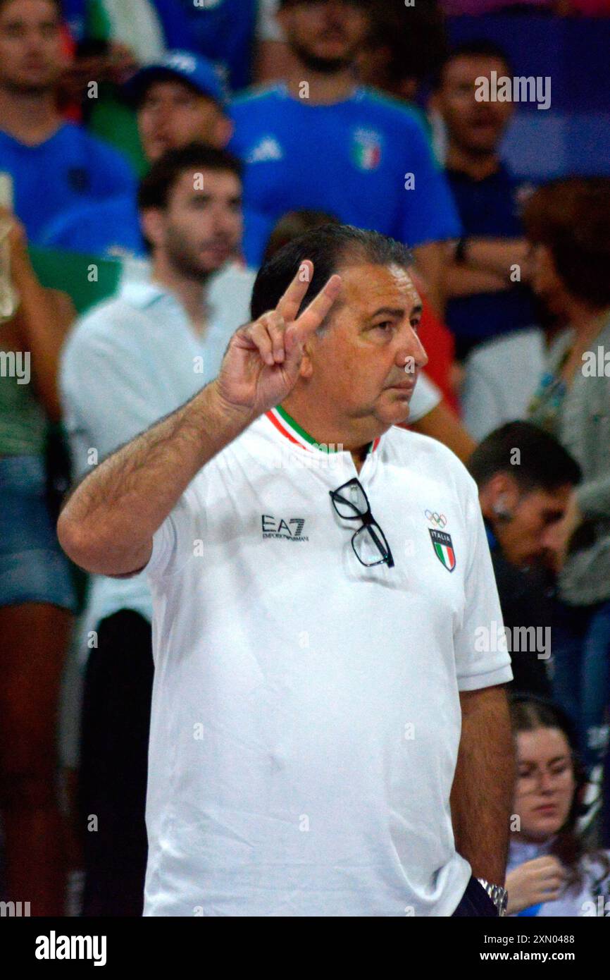 Ferdinando De Giorgi (Head coach Italy) during Men's Volleyball - Italy ...