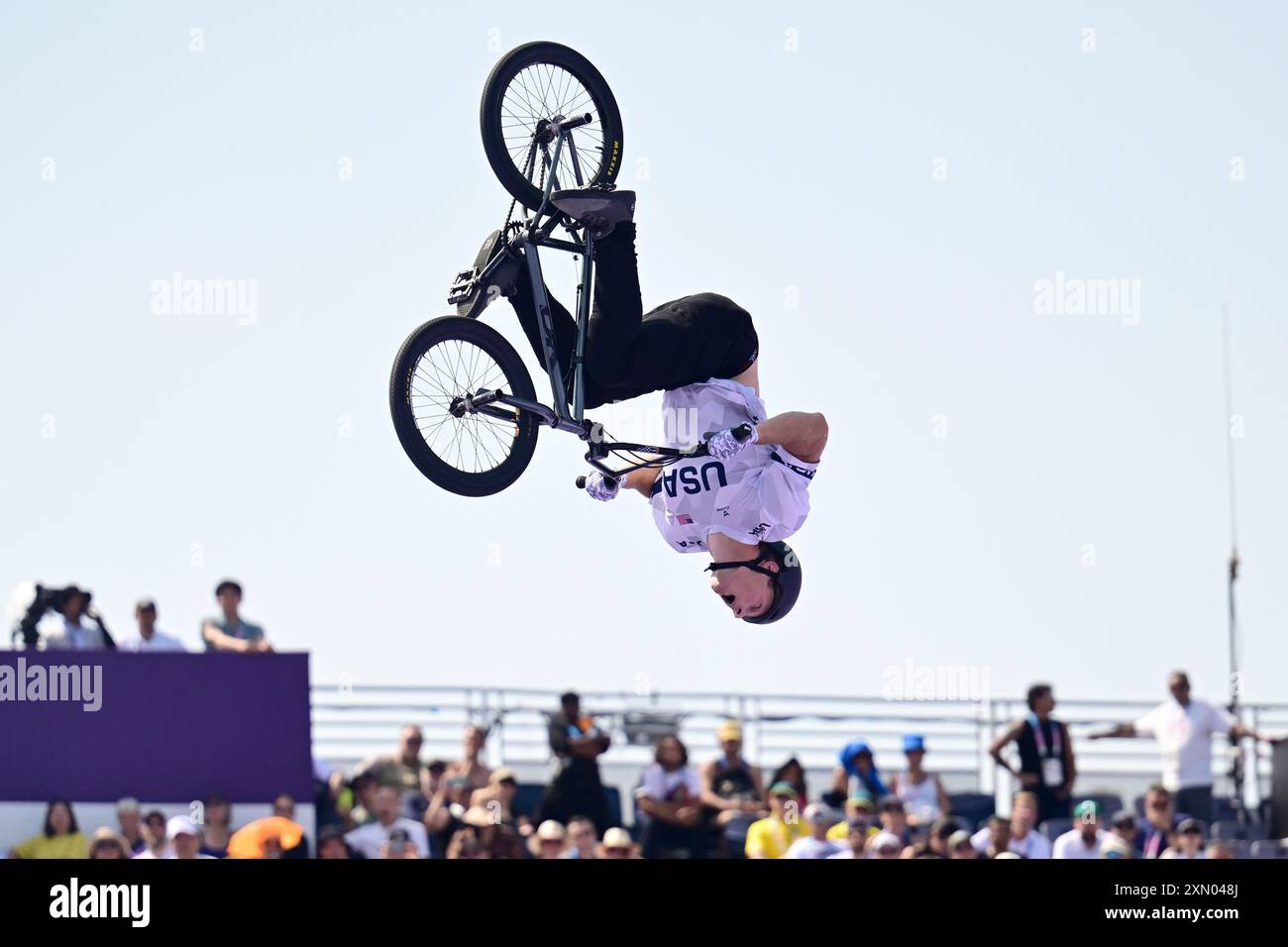 Versailles, France. 30th July, 2024. Olympia, Paris 2024, Cycling, BMX ...