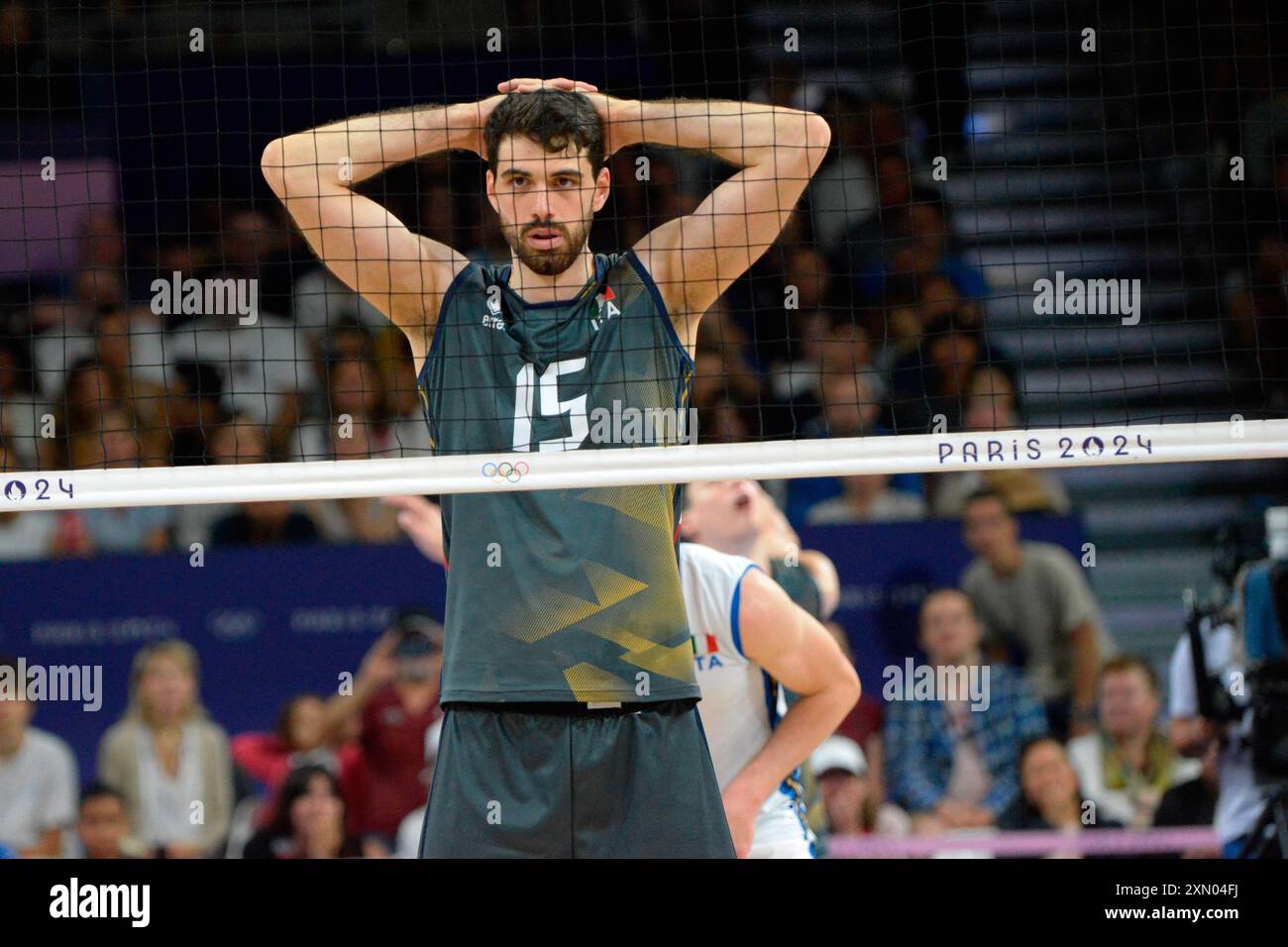Daniele Lavia (Italy) in action during Men's Volleyball - Italy vs ...