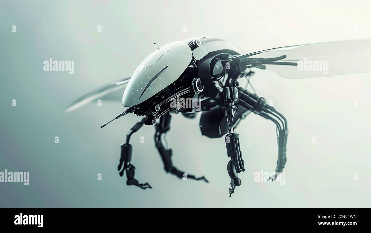 A hightech robotic flying fly Stock Photo - Alamy