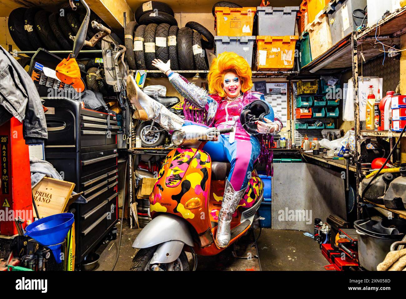 Edinburgh, United Kingdom. 30 July, 2024 Pictured: Ginger Johnson ...