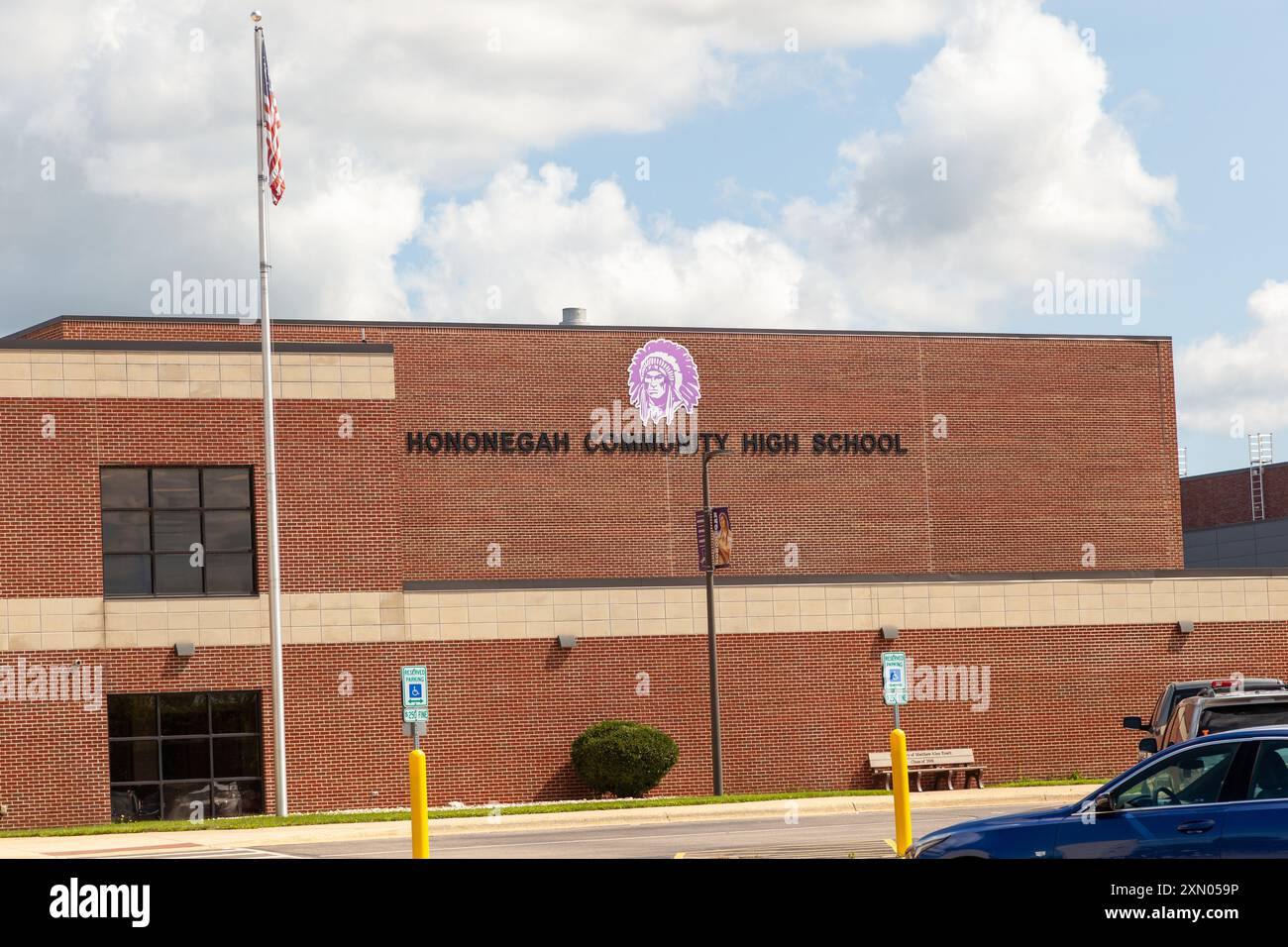 Hononegah Community High School in Rockton, Illinois Stock Photo - Alamy