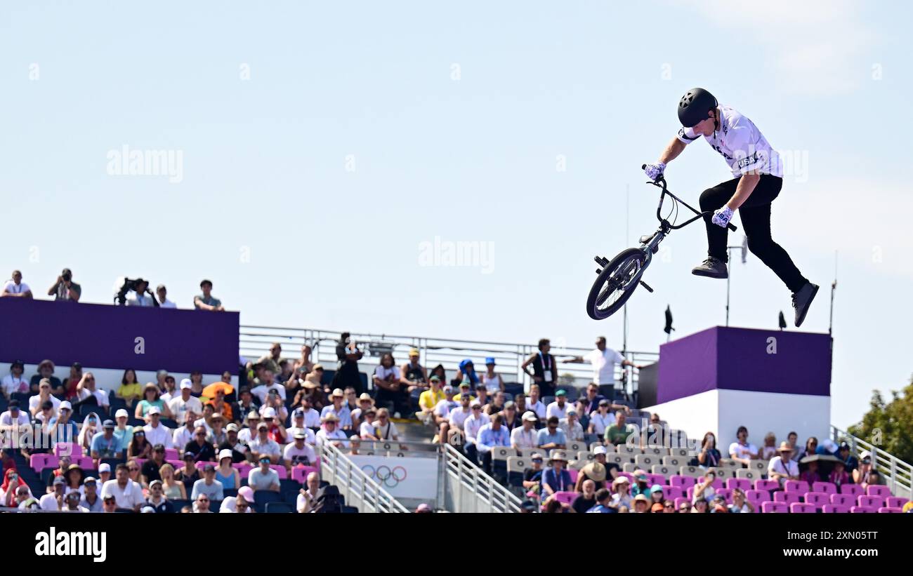 Versailles, France. 30th July, 2024. Olympia, Paris 2024, Cycling, BMX ...