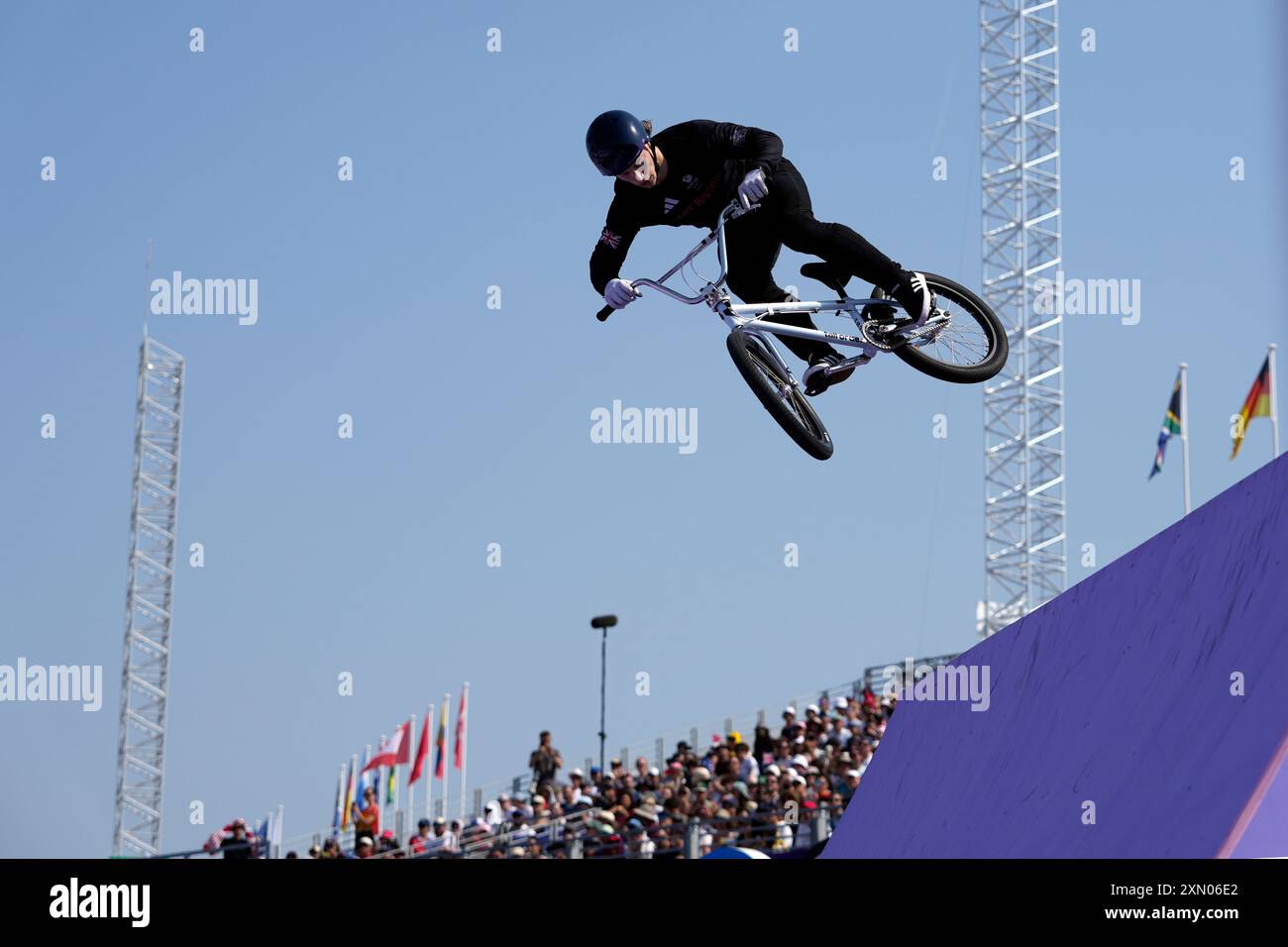 Kieran Darren David Reilly, of Britain, competes in the cycling BMX ...