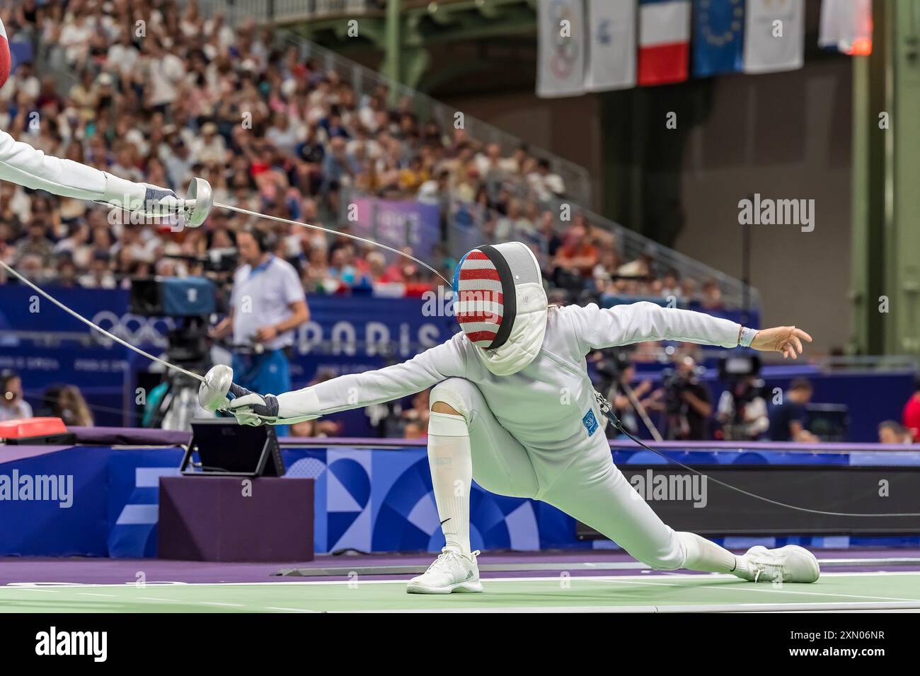 Paris, Ile de France, France. 30th July, 2024. Anne Cebula (USA) of ...