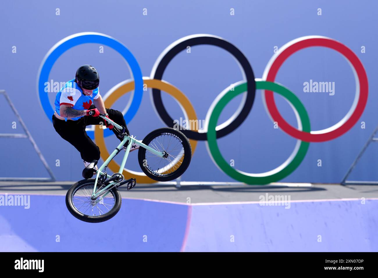 Canada's Jeffrey Whaley in action during the Men's Park Qualification ...