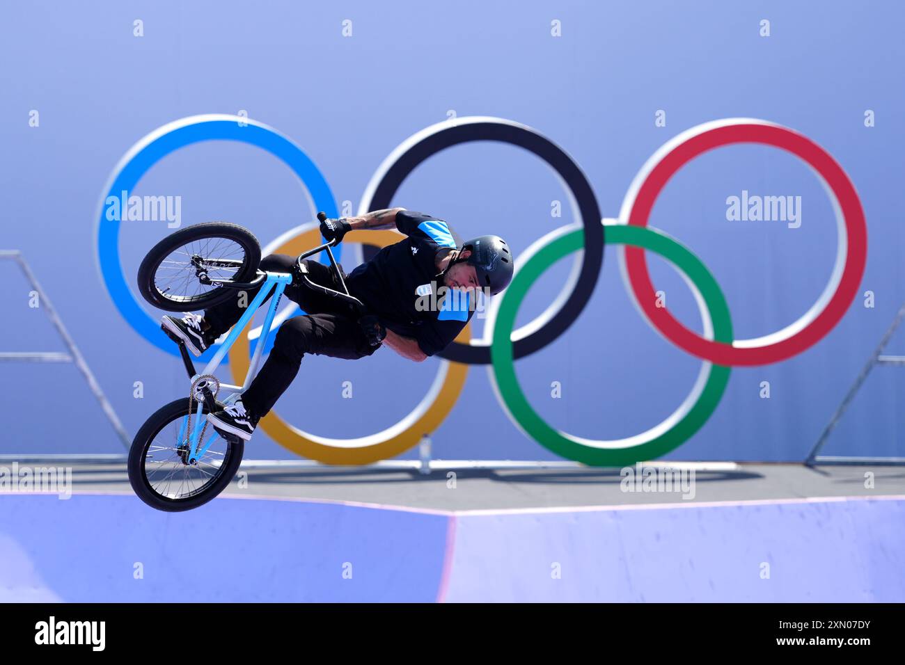 Jose Torres Gil in action during the Men's Park Qualification at La ...