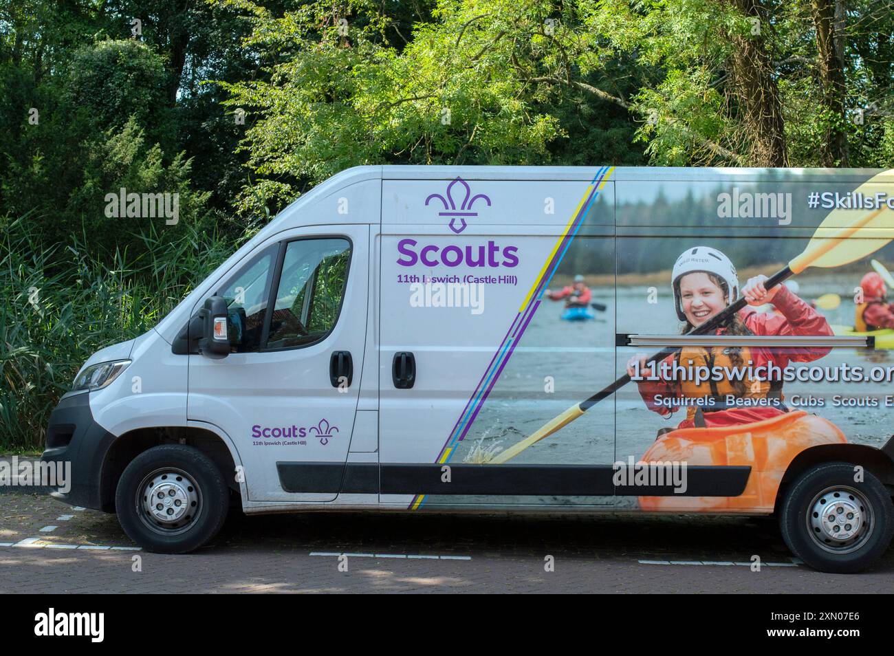 Scouts 11th Ipswich Castle Hill At Amsterdam The Netherlands 24-7-2024 ...