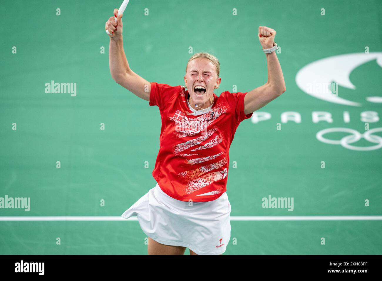 Paris, Frankrig. 30th July, 2024. Mia Blichfeldt (picture) meets German ...