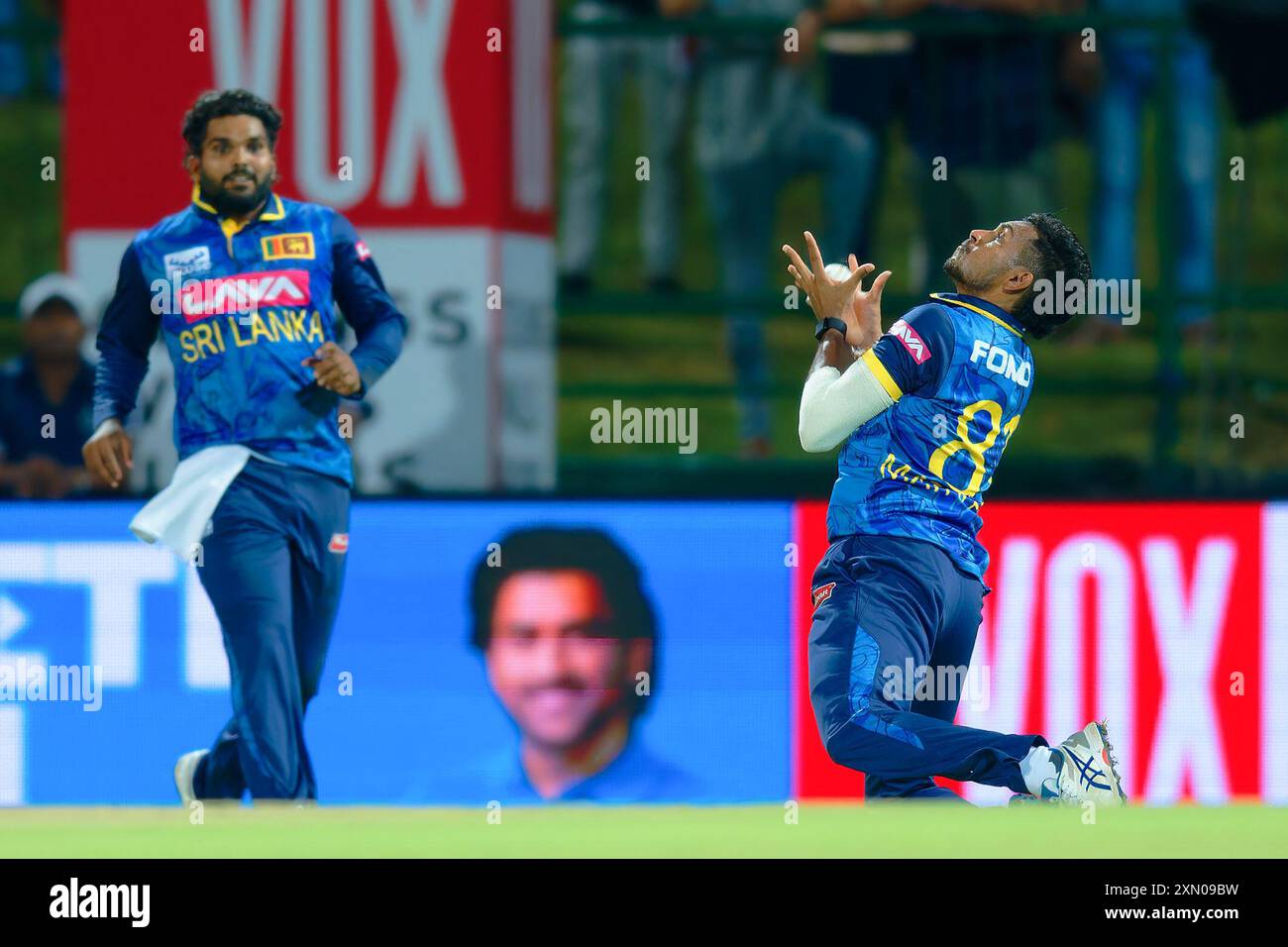 Kandy, Sri Lanka. 30th July 2024. Matheesha Pathirana of Sri Lanka ...