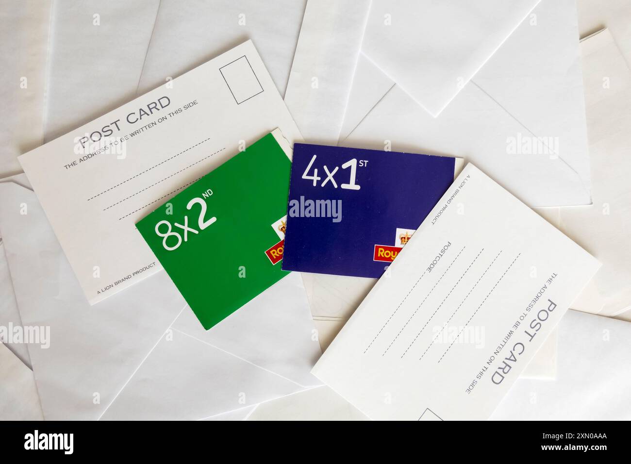 Books of royal mail postage stamps hi-res stock photography and images ...