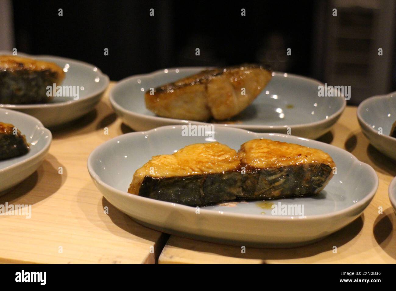 Japanese cuisine : Sawara (Japanese Spanish mackerel) teriyaki in Kyoto ...