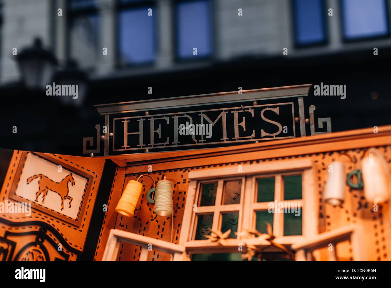 Hermes french commercial hi-res stock photography and images - Alamy