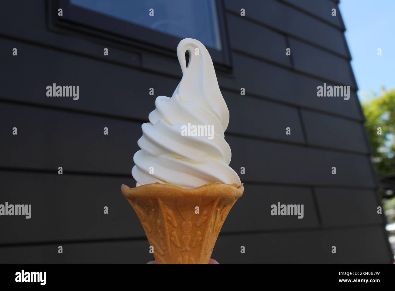 Soft serve ice cream in Kyoto, Japan Stock Photo - Alamy