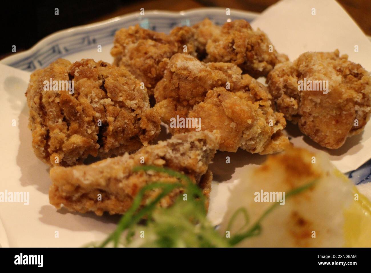 Japanese cuisine : Chicken karaage (Deep fried chicken) in Kyoto, Japan ...
