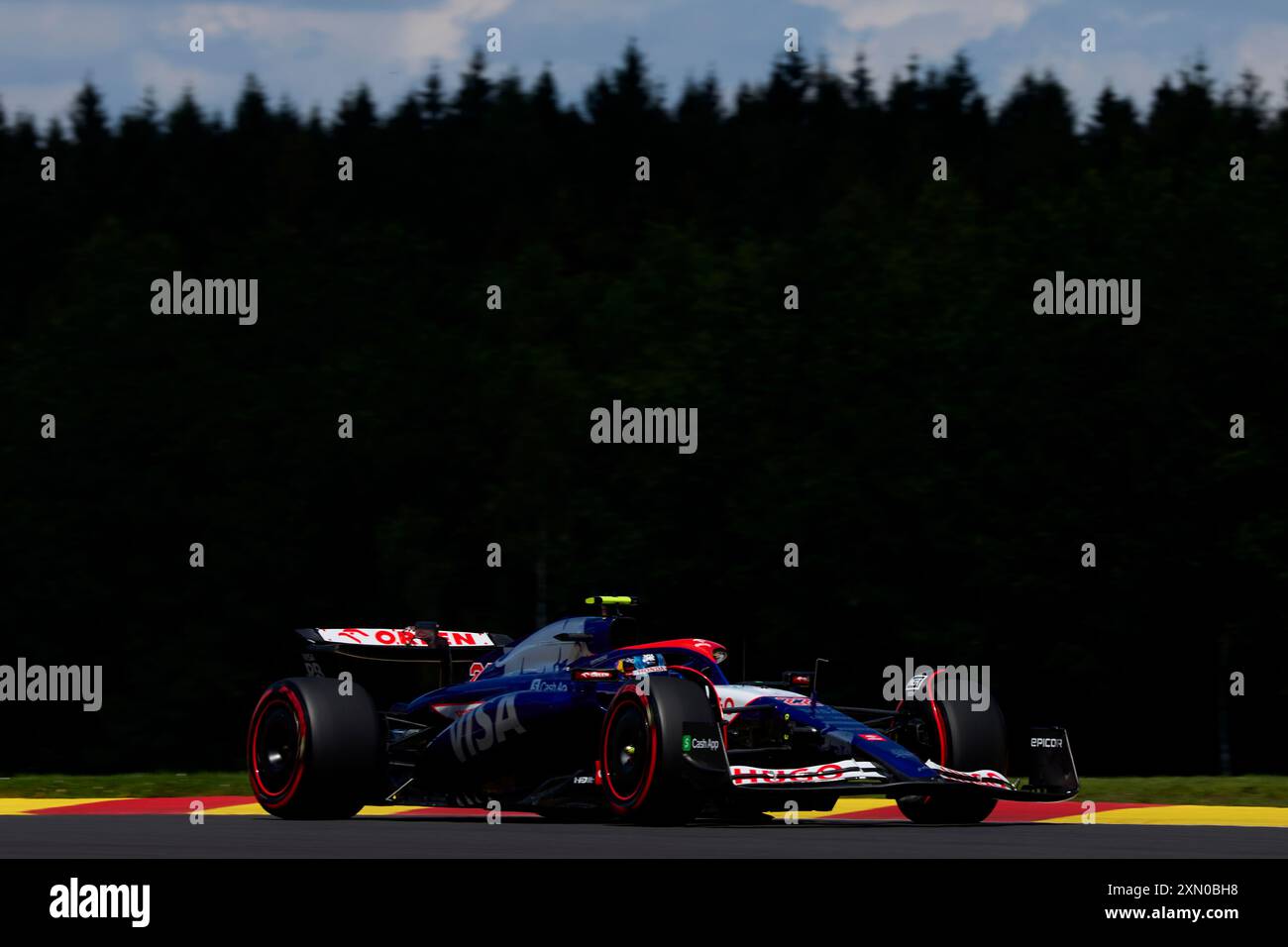 Yuki Tsunoda of Japan driving the (22) Visa Cash App RB Formula One ...