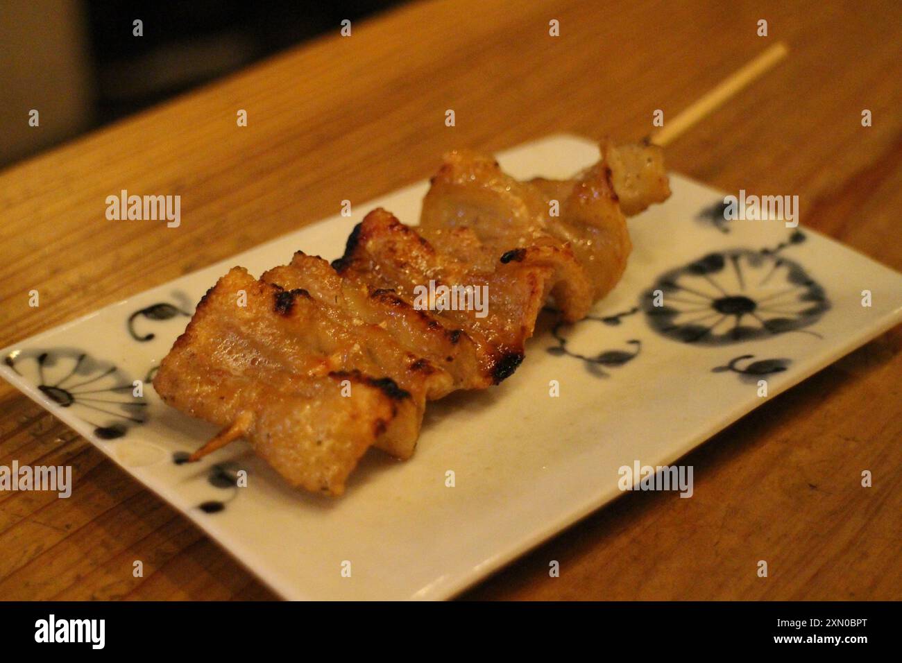 Yakitori : Kawa (chicken skin) in Kyoto, Japan Stock Photo - Alamy