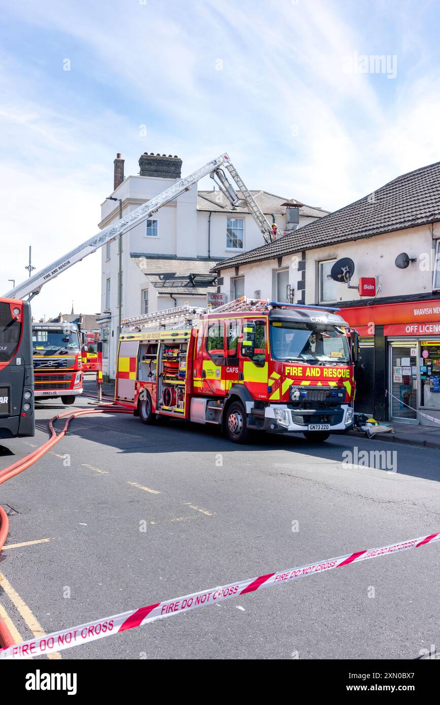 Fire and rescue vehicle Stock Photo - Alamy