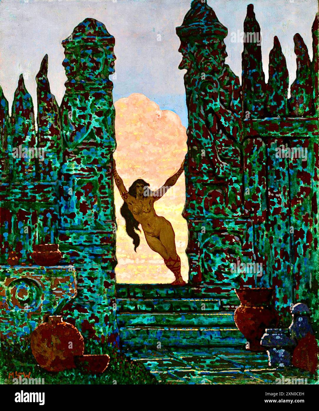 Marian Wawrzeniecki On the Holy Threshold of the Slavic Forest - 1920 ...