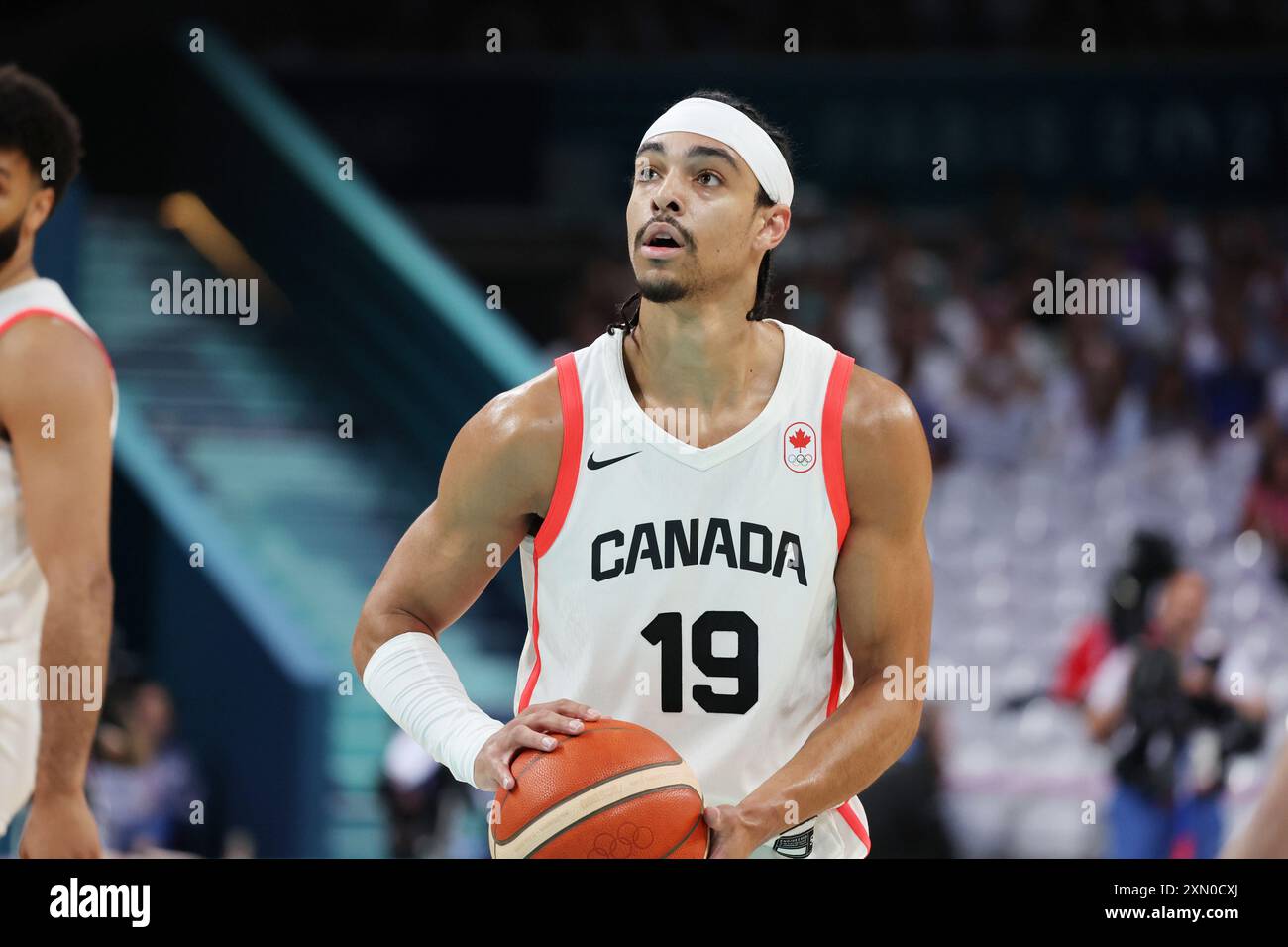 Andrew Nembhard of Canada, Basketball, Men's Group Phase - Group A ...