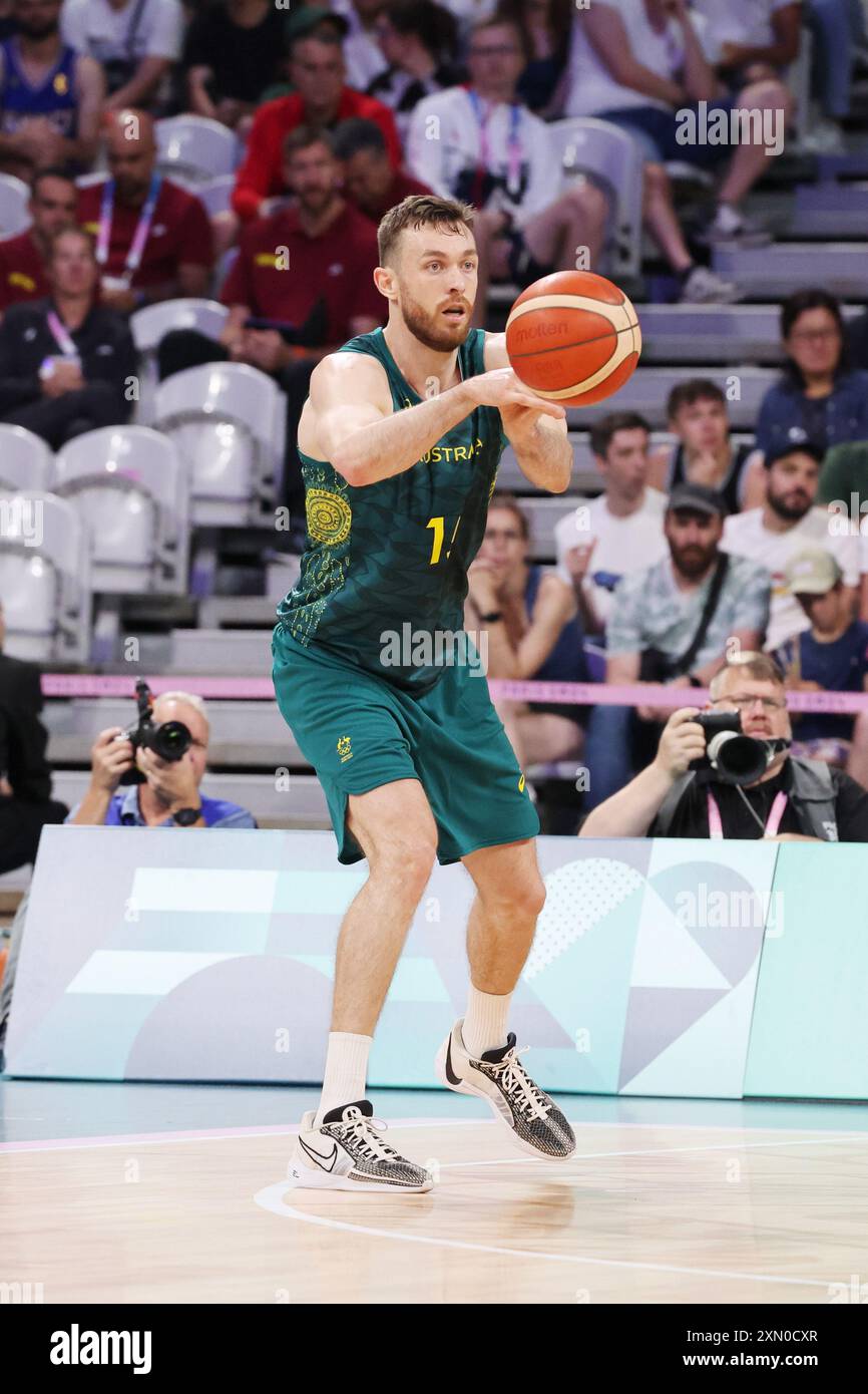 Nick Kay of Australia, Basketball, Men's Group Phase - Group A between ...