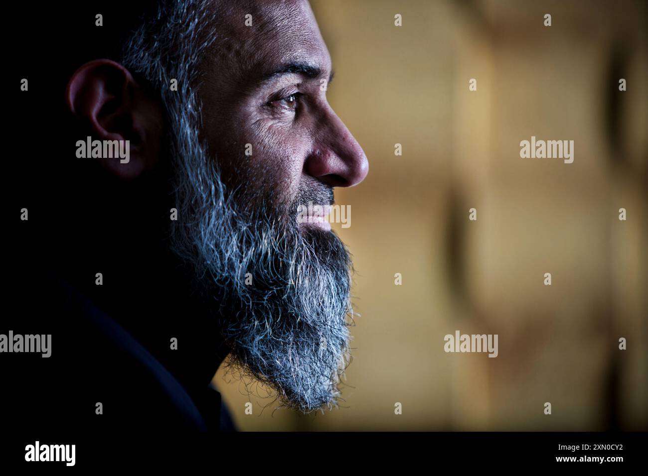 Anjem Choudary Portrait Stock Photo - Alamy